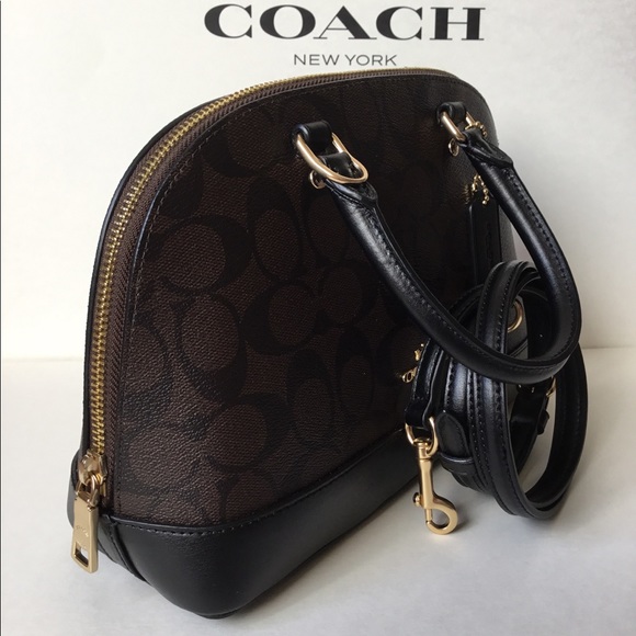 Coach | Bags | Coach Mini Sierra Satchel In Signature Nwt | Poshmark